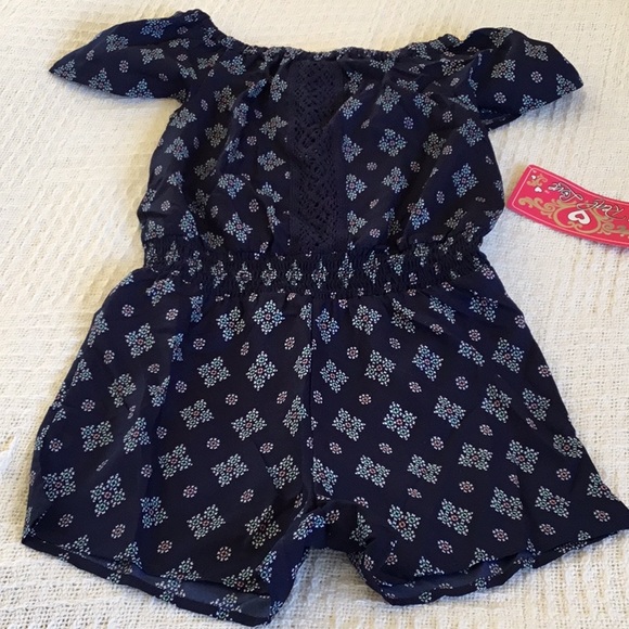 Real Love | One Pieces | Nwt Girls Size 56 Romper | Poshmark